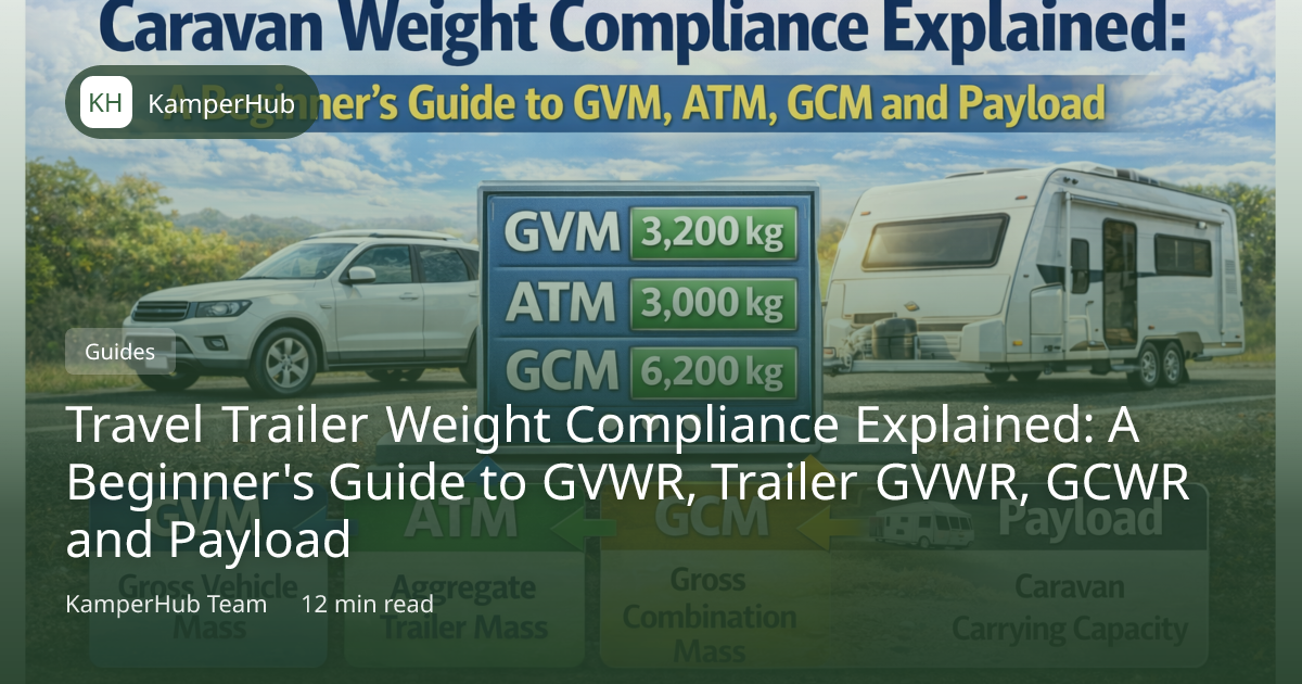 Travel Trailer Weight Compliance Explained: A Beginner's Guide to GVWR ...